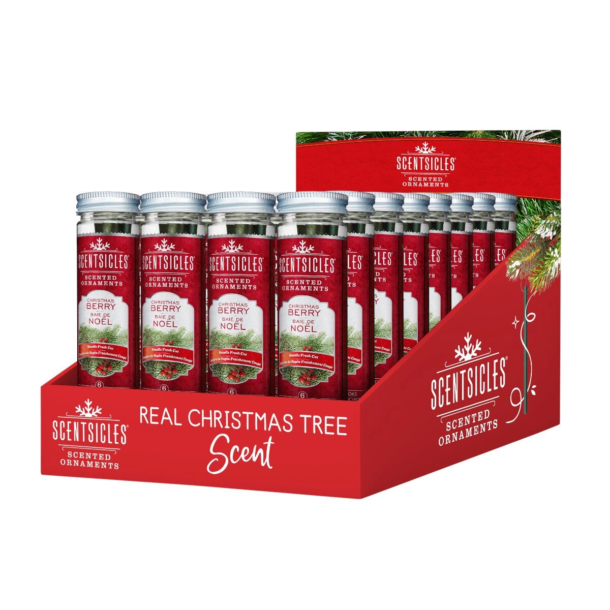 Scentsicles collective display aroma sticks for the Christmas tree 24 ...