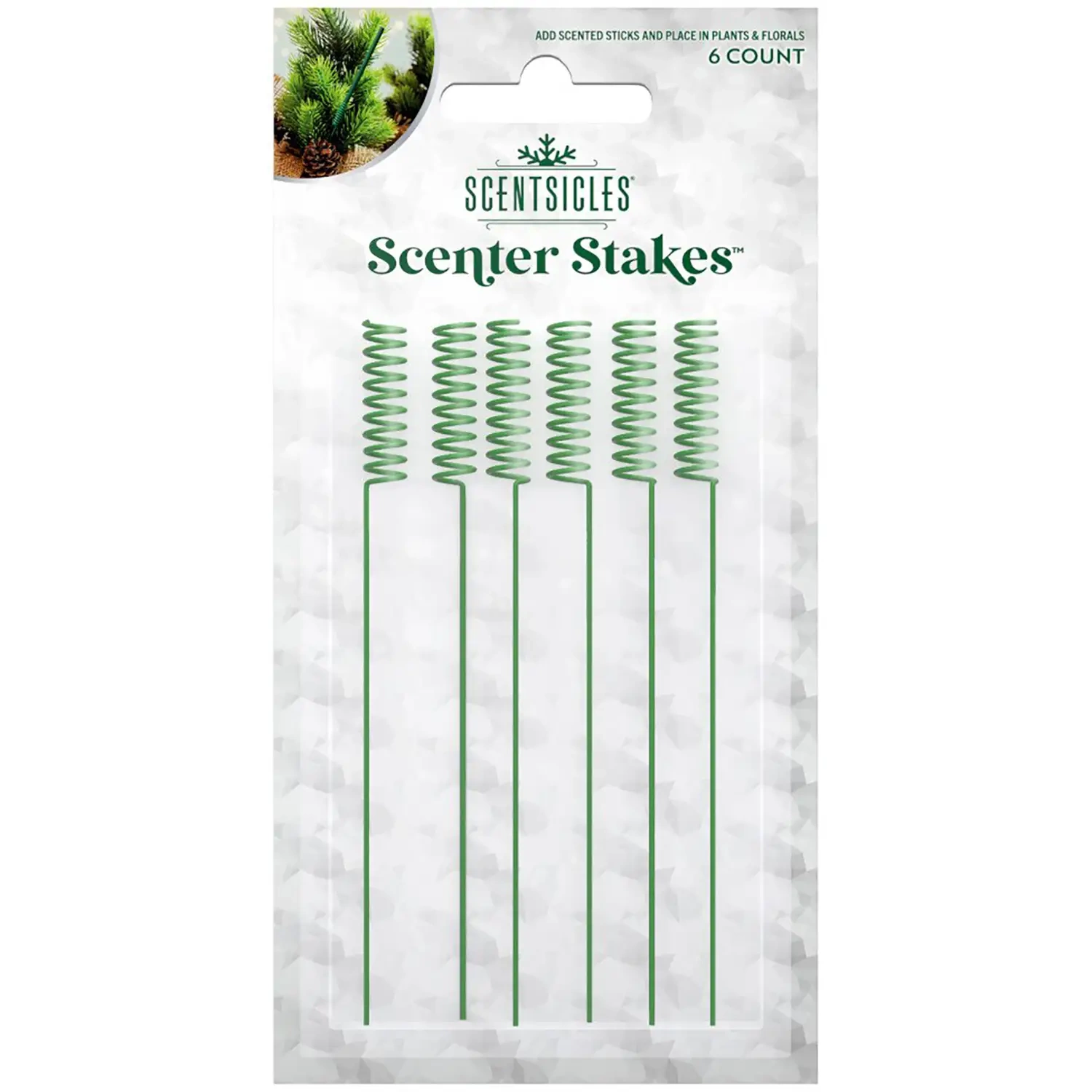 Christmas Tree Stick Holders Scentsicles Scenter Stakes Green At Cwstore