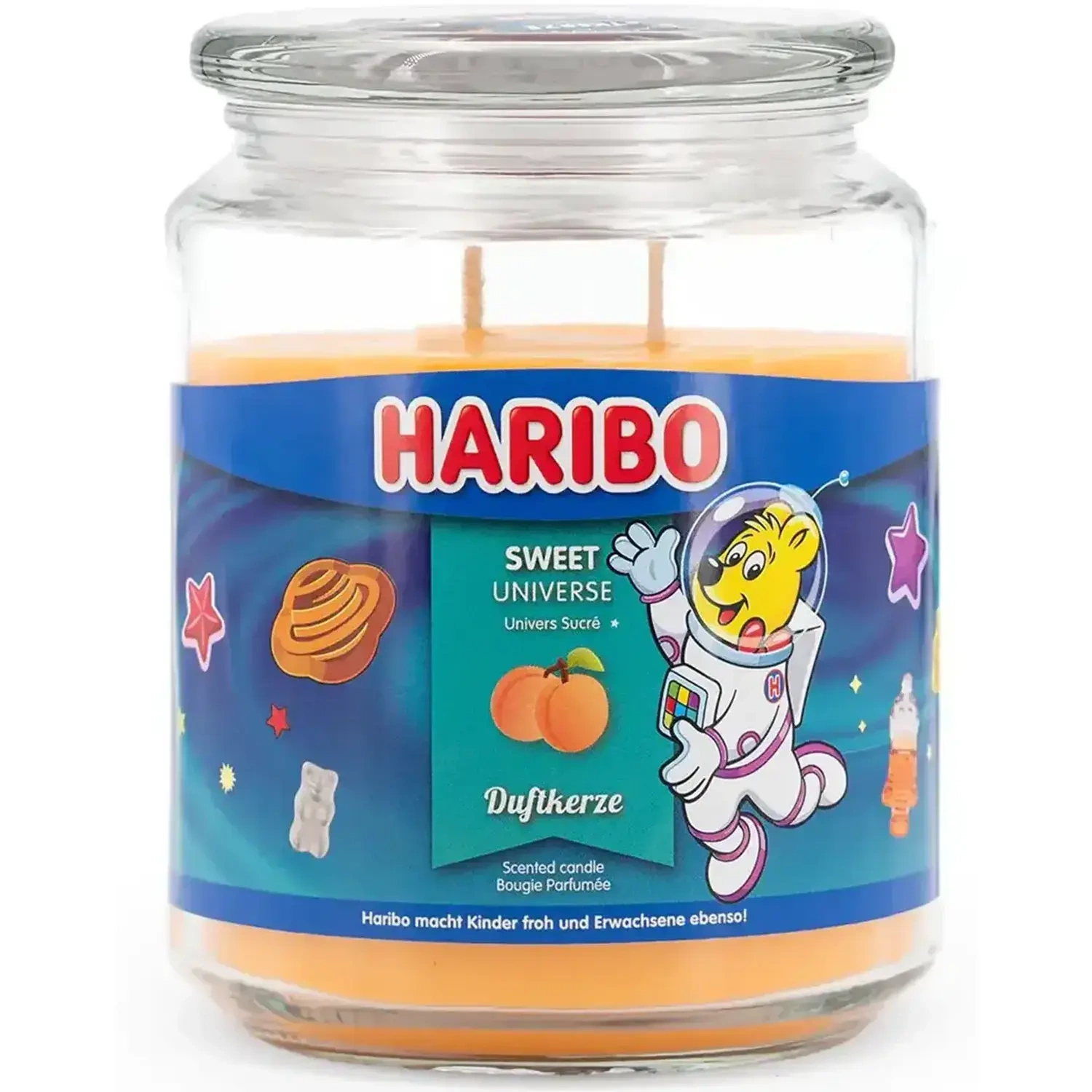 Haribo scented candle in glass 510 g - Sweet Universe at CWStore