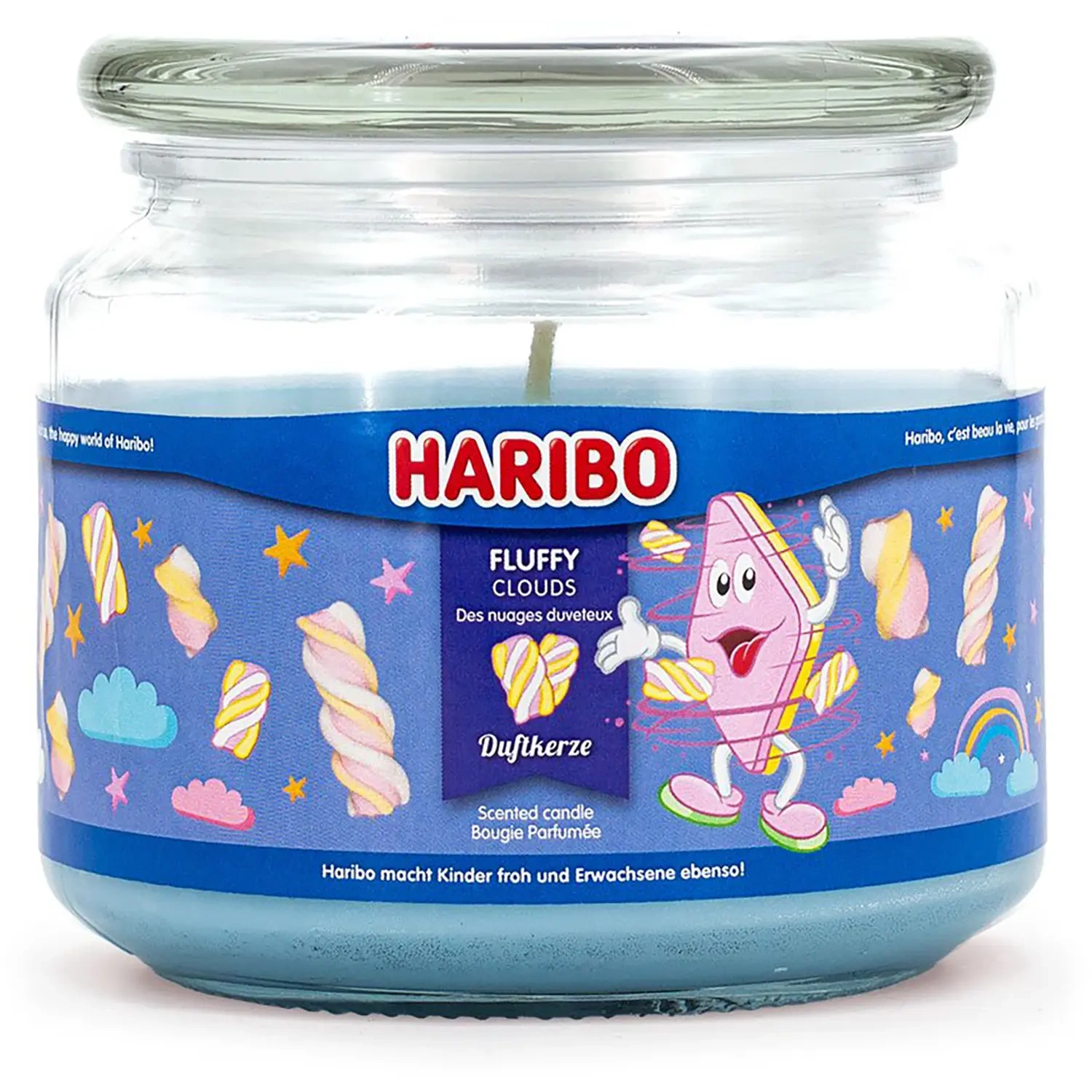 Haribo scented candle in glas 300 g - Fluffy Clouds at CWStore
